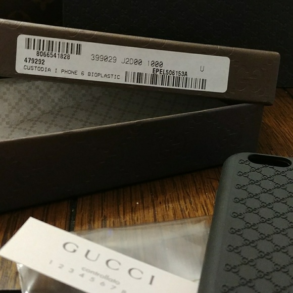 Gucci | Other | Nwt Authentic Gucci Iphone Case 66s | Poshmark